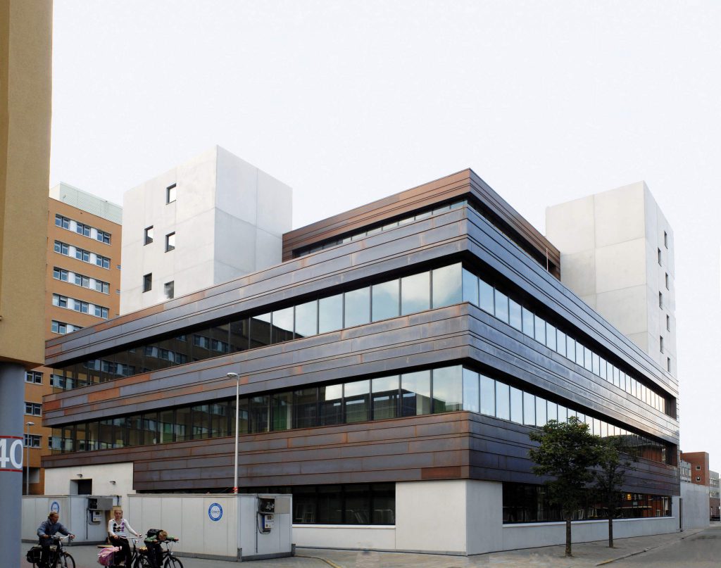 Uitbreiding en gevelrenovatie MVC gebouw - KPB architecten